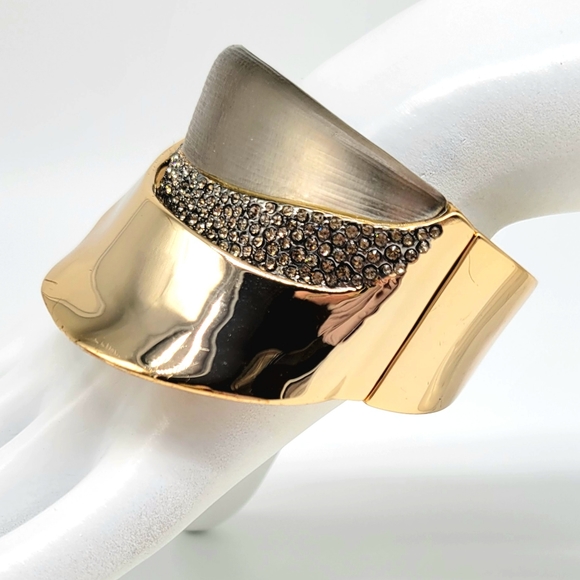 Alexis Bittar | Jewelry | Alexis Bittar Massive And Rare Lucite Gold ...